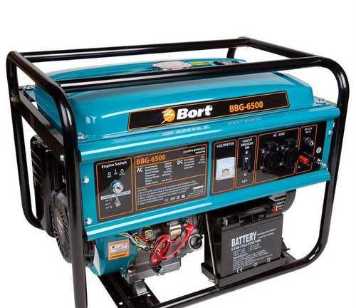 Бензиновый генератор Bort BBG-6500