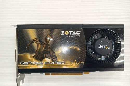 Видеокарта zotac GeForce GTX 460 (256-bit) 1Gb