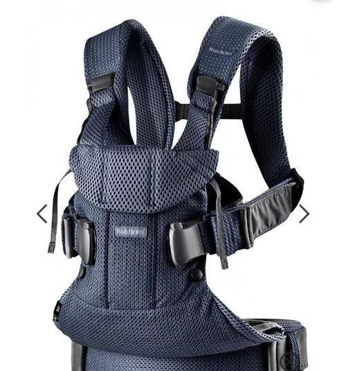 Переноска-кенгуру babybjorn ONE AIR navy blue (тем