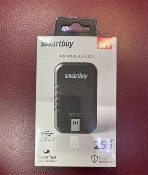 Внешний SSD Smartbuy N1 Drive 256GB USB 3.1 gray