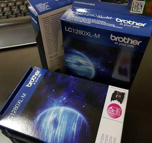Картридж для струйного принтера Brother LC1280XL-M