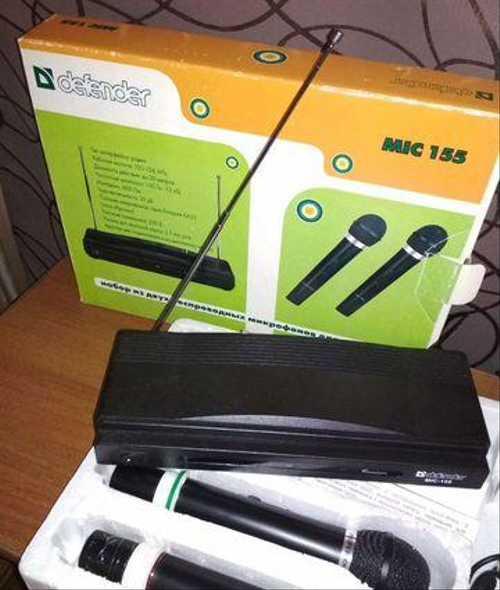 Микрофоны для караоке Defender MIC-155