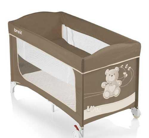 Манеж brevi Dolce Nanna Plus 553 Little Bear 811/5