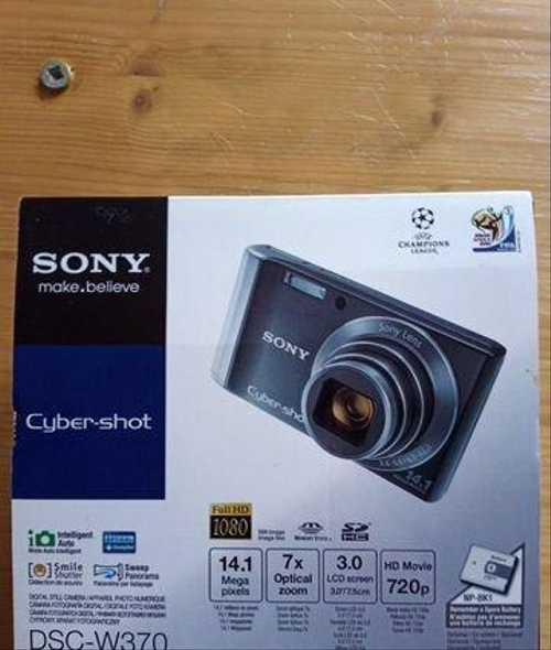Фотоаппарат Sony Cybershot DSC-W370