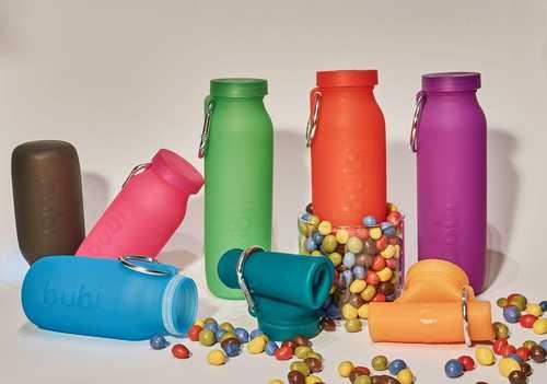 Бутылка для воды/Силиконовая бутылка для воды Bubi