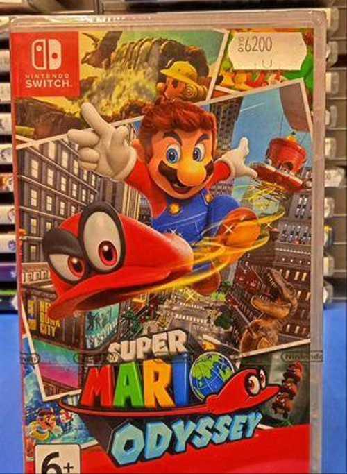 Super Mario Odyssey Nintendo Switch New/Новый