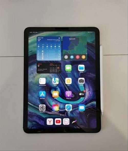 iPad Air 4 64Гб Wi-Fi LTE, Pencil,чехол,стекло
