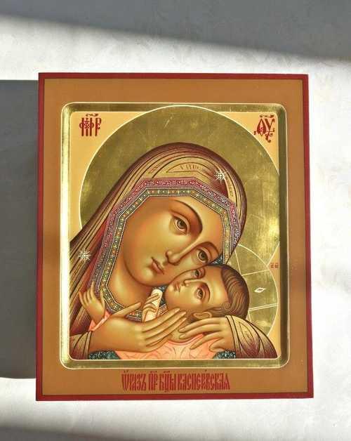 Рукописная икона Богородиц "Корсунская"