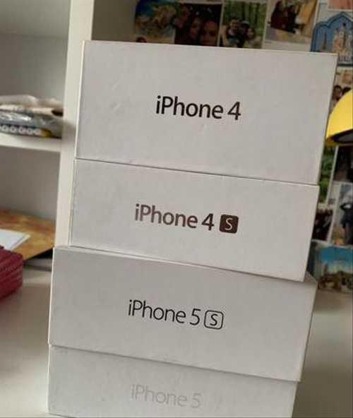 Коробки iPhone 4 4s 5 5s 16 GB 32 GB