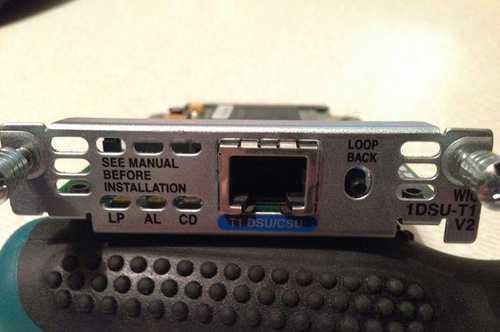 Cisco T1 DSU/CSU WAN Interface Card WIC-1DSU-T1-V2 Москва | Festima.Ru ...