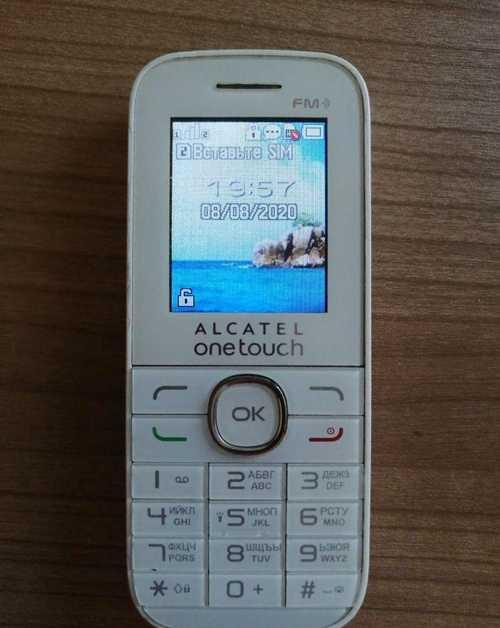 Сотовый телефон Alcatel onetouch 2 SIM FM-радио
