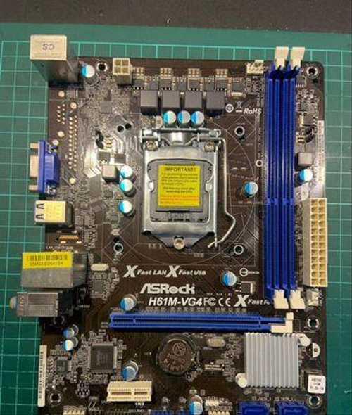 Материнская плата AsRock h61m-VG4