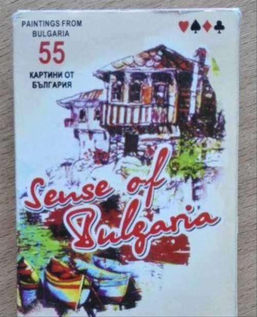 Карты Игральные Sense of Bulgaria Болгария