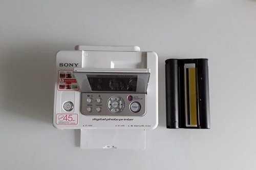 Цифровой цветной фотопринтер Sony color print pack