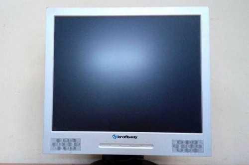 Монитор ЖК 17" 5:4 Kraftway 700P серебристый