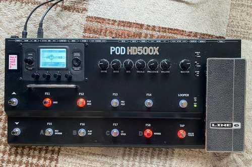 Line6 POD HD500X + чехол-рюкзак
