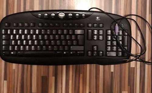 Компьютерная клавиатура Logitech (PS/2 )