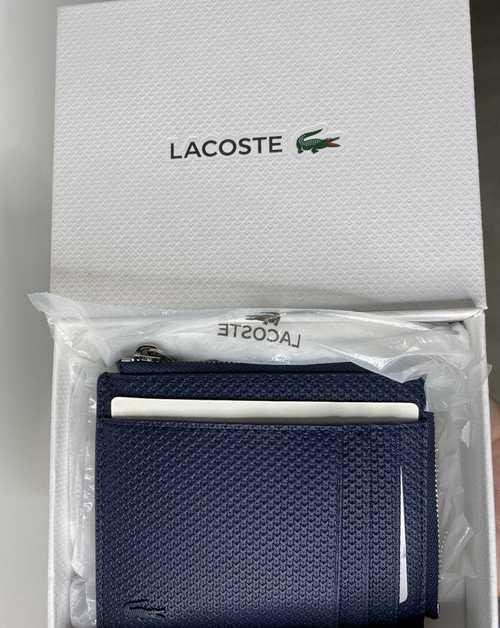 Кошелёк/картхолдер/визитница Lacoste оригинал новы