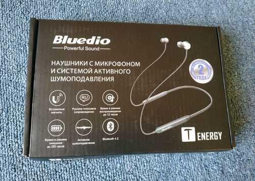 Bluetooth стереогарнитура Bluedio T Energy