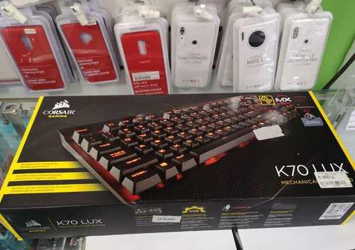 Игровая клавиатура corsair k70 lux