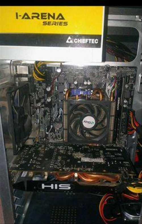 Системный блок r5 1500x rx470 4gb