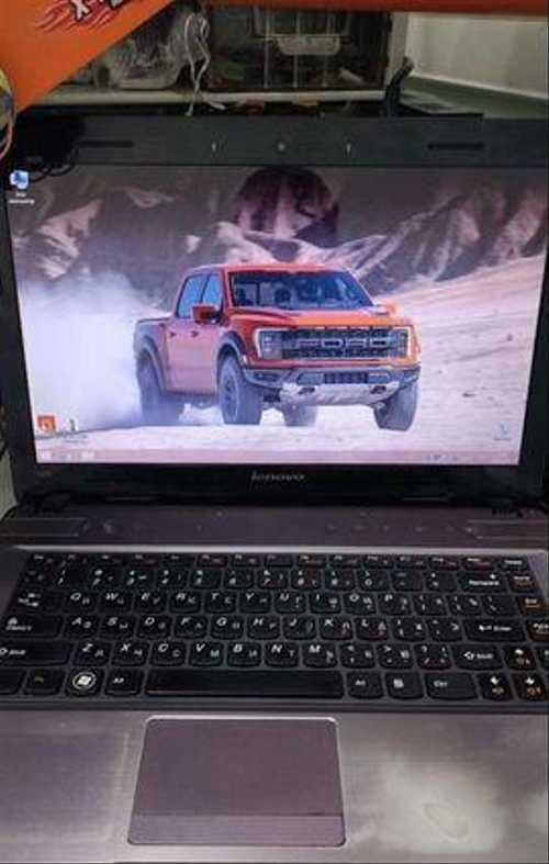 Бизнес ноутбук Lenovo Y470 B950/2gb/160gb/14 "