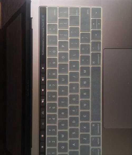 Силиконовая накладка на клавиатуру MacBook pro | Festima.Ru – частные ...