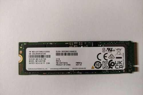 SSD Samsung M.2 nvme 1Tb новое