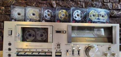 Аудио кассеты с цветными катушками