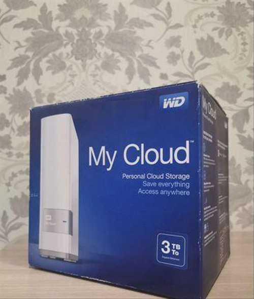 Сетевое хранилище WD MyCloud 3 Tb