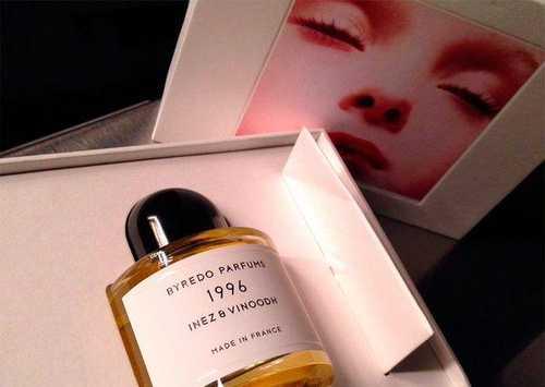 Парфюмерная вода Byredo "1996 Inez & Vinoodh"