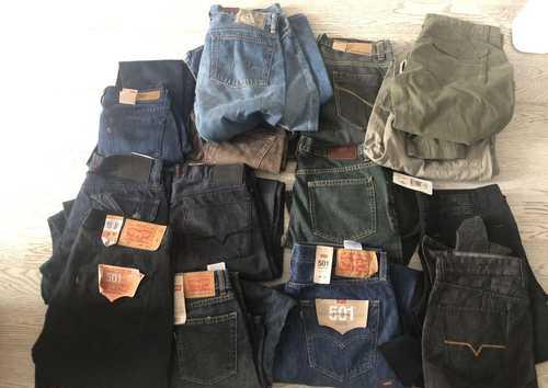 Джинсы из США 34 пары опт -levis-guess-polo-RL Л