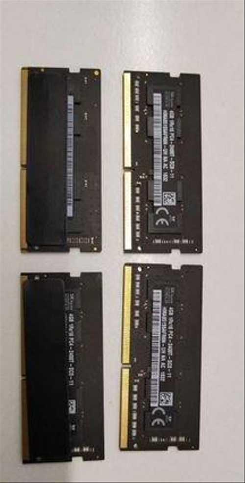 Hynix sodimm DDR4 4Gb 2400 6шт