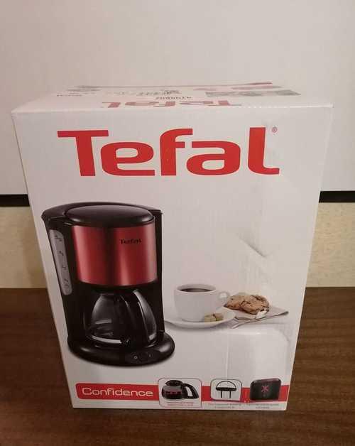 Кофеварка Tefal Confidence цвет красный