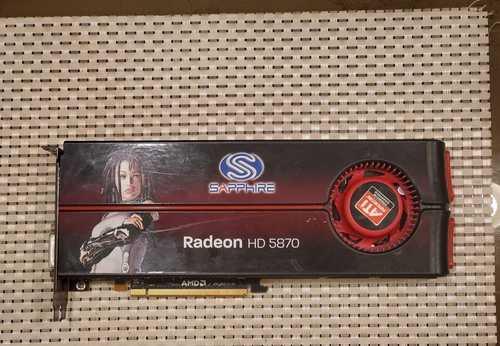 Видеокарта Sapphire Radeon HD5870