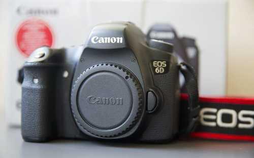 Canon EOS 6D Body +34 тысячи кадров пробег