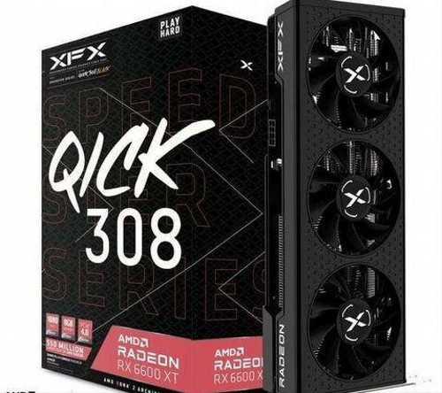 Видеокарта XFX Qick 308 Radeon RX6600 XT, запакова