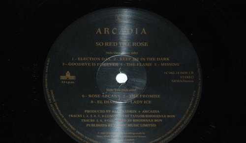 Arcadia So Red The Rose 1 press 1985