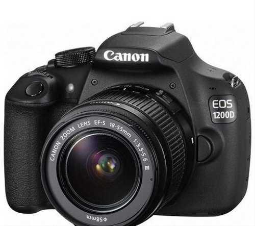 Фотоаппарат цифровой зеркальный Canon EOS 1200D