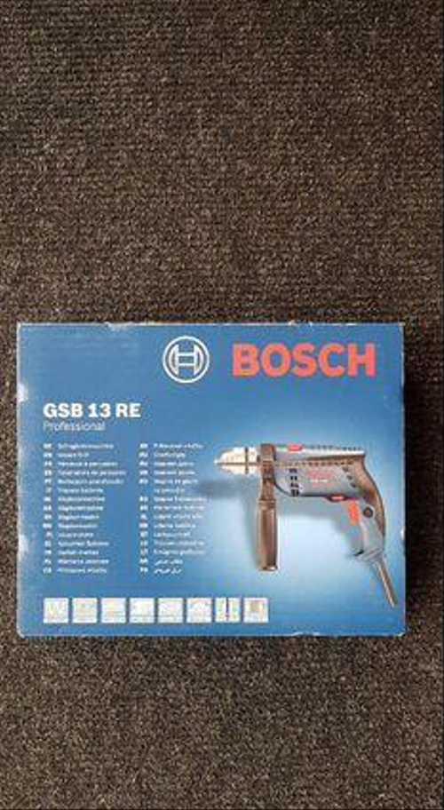 Дрель ударная Bosch GSB13 RE