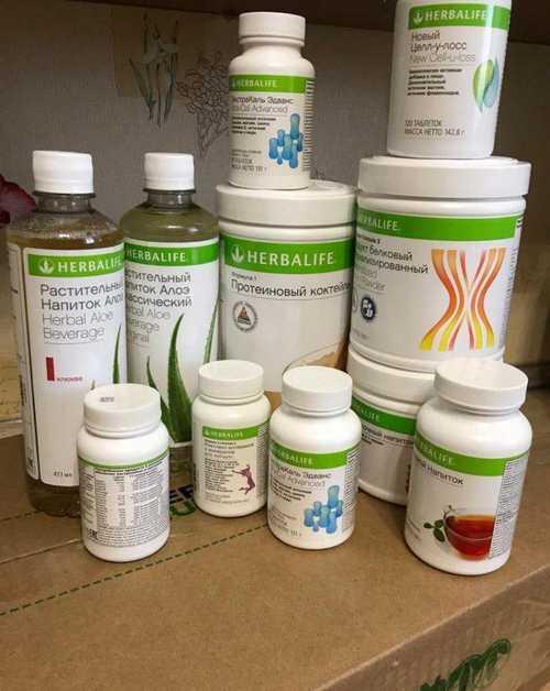 Протеиновые коктейли, чай, алое Herbalife nutritio