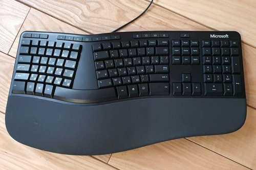 Эргономичная клавиатура Microsoft новая