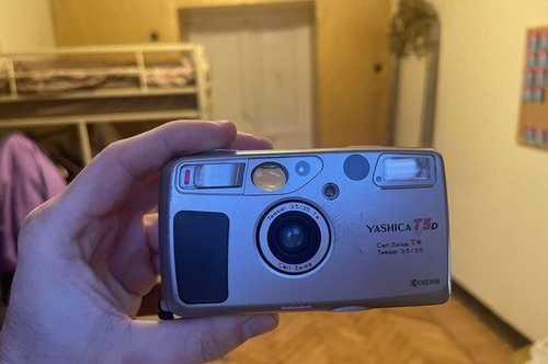 Плёночный фотоаппарат Yashica T5 d