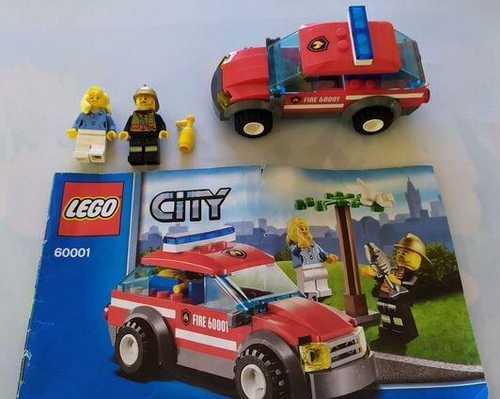 Lego City лего пожарная машина