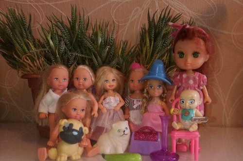 Коллекционные Куклы Маленькие (цена за все )