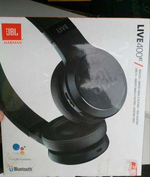 Беспроводные наушники JBL Live 400bt