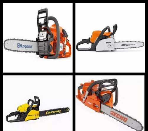 Бензопилы Husqvarna Echo Champion stihl Электропил