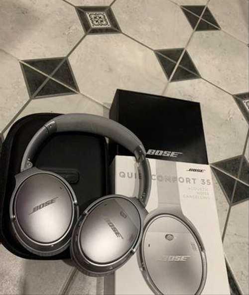 Беспроводные наушники bose QC35