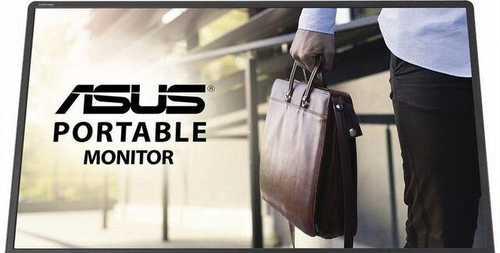 Новый Монитор asus Portable MB16ACM 15.6", темно-с