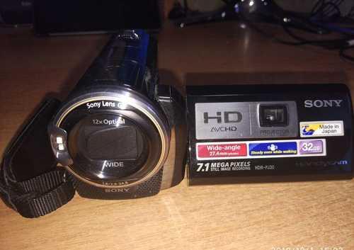 Видеокамера sony HDR-PJ30 handycam